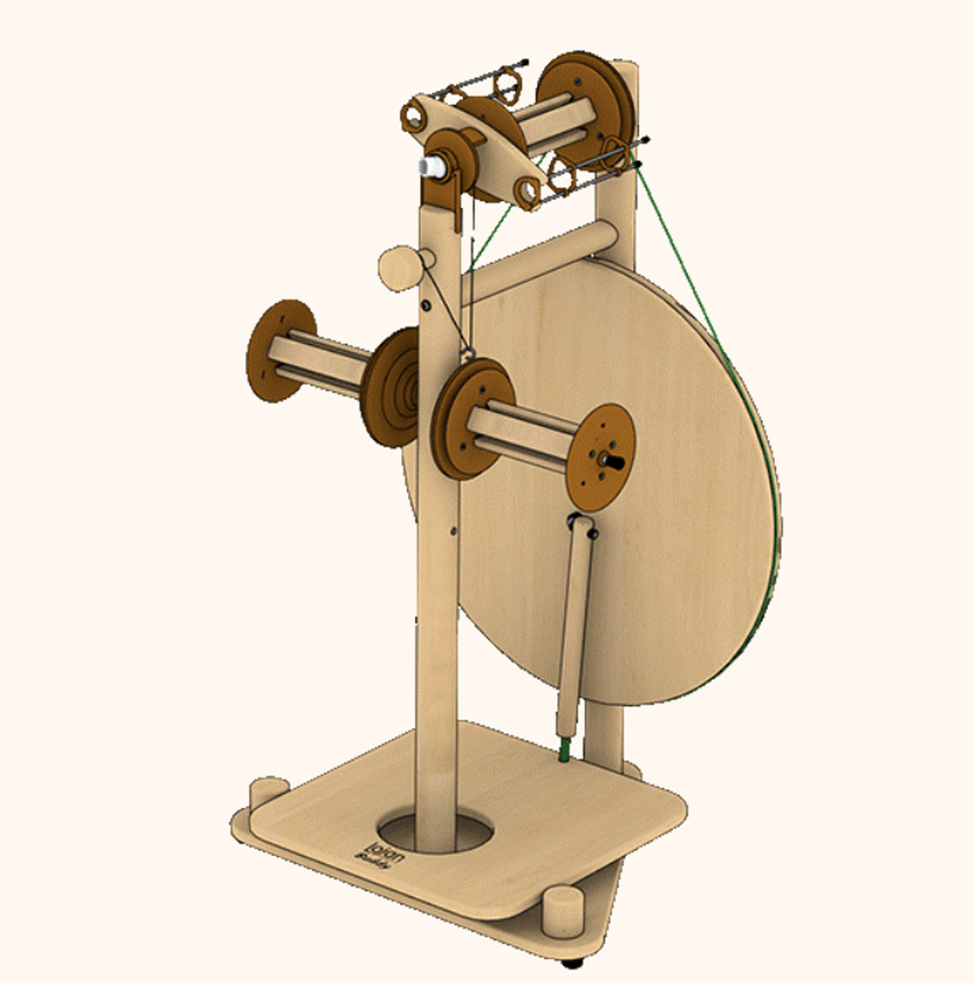 Lojan Spinning wheels and accessories — Tisse et File