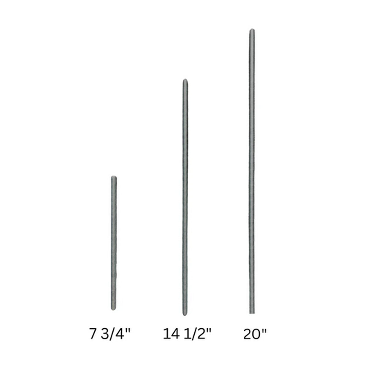 Add-On Threaded Rods for the Chloe or Saffron Mirrix Looms — Tisse et File