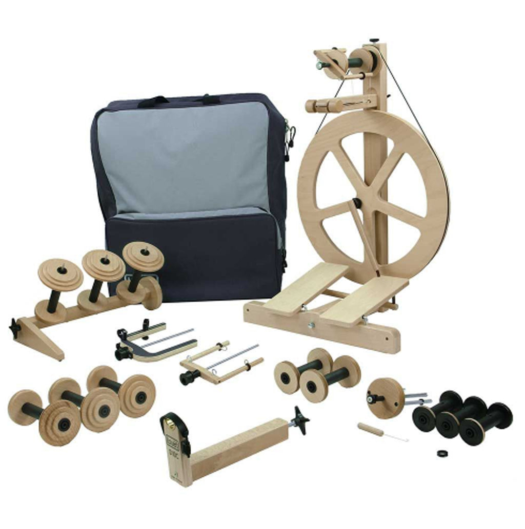 Rouets traditionnels pour filage artisanal – Ashford, Louët, Kromski ...